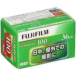 FUJIFILM 1.4 inch (35 mm) Color Negative Film, FujiColor FUJICOLOR 100, ISO Sensitivity, 36 Shoots, Single Item, 135 FUJICOLOR-S 100 36EX 1