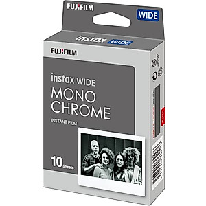 Fujifilm Instax Wide Monochrome Film - 10 Exposures