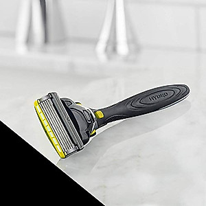 Schick Hydro Sense Energize Mens Razor Blade Refill With Skin Guards, Includes 12 Razor Blades Refills