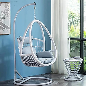 Hammock Chair Hanging Swing Spring - 700LB Capacity Hammock Spring for Hanging Basket Chairs Hammock and Porch Swings (Silver)