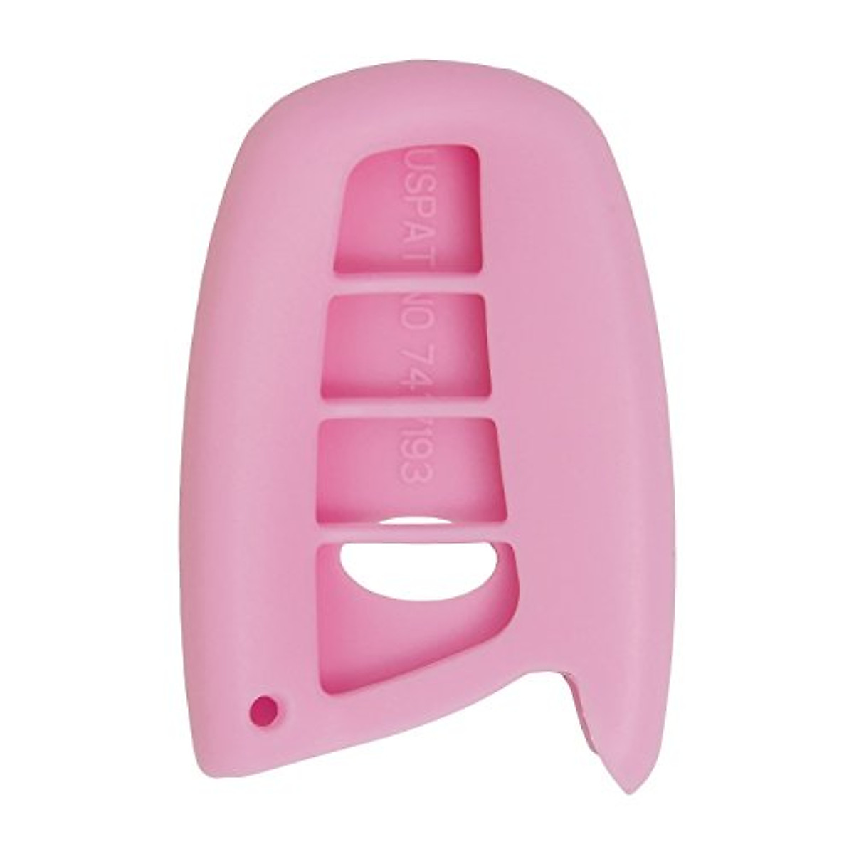 Keyless2Go Replacement for New Silicone Cover Protective Case for Select Proximity Smart Keys SY5DMFNA04 - Pink