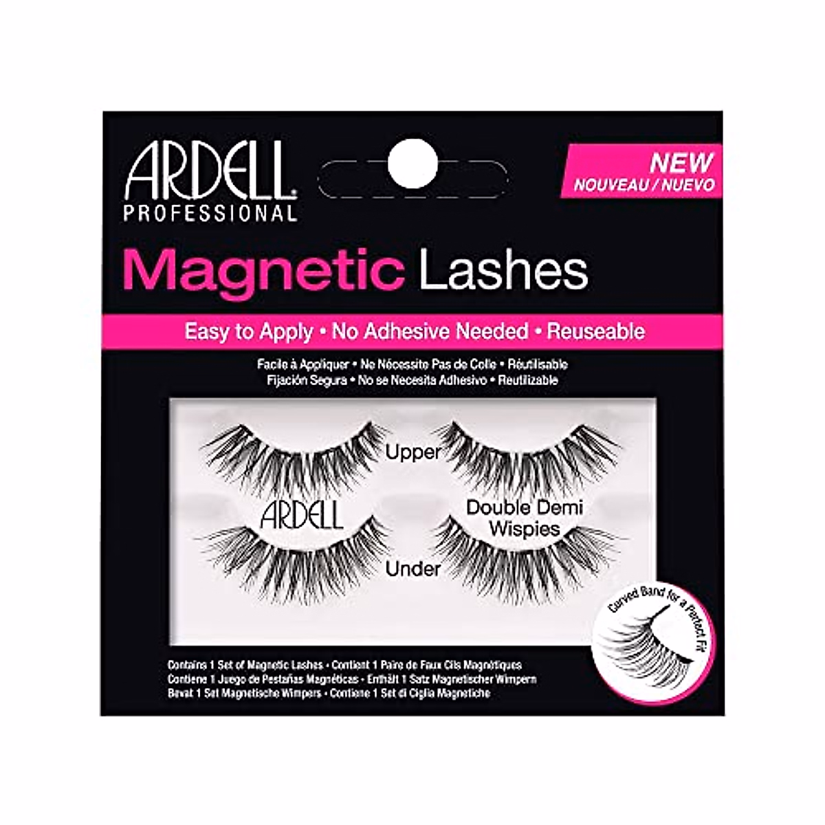 Ardell Professional Magnetic Double Strip Lashes, Demi Wispies