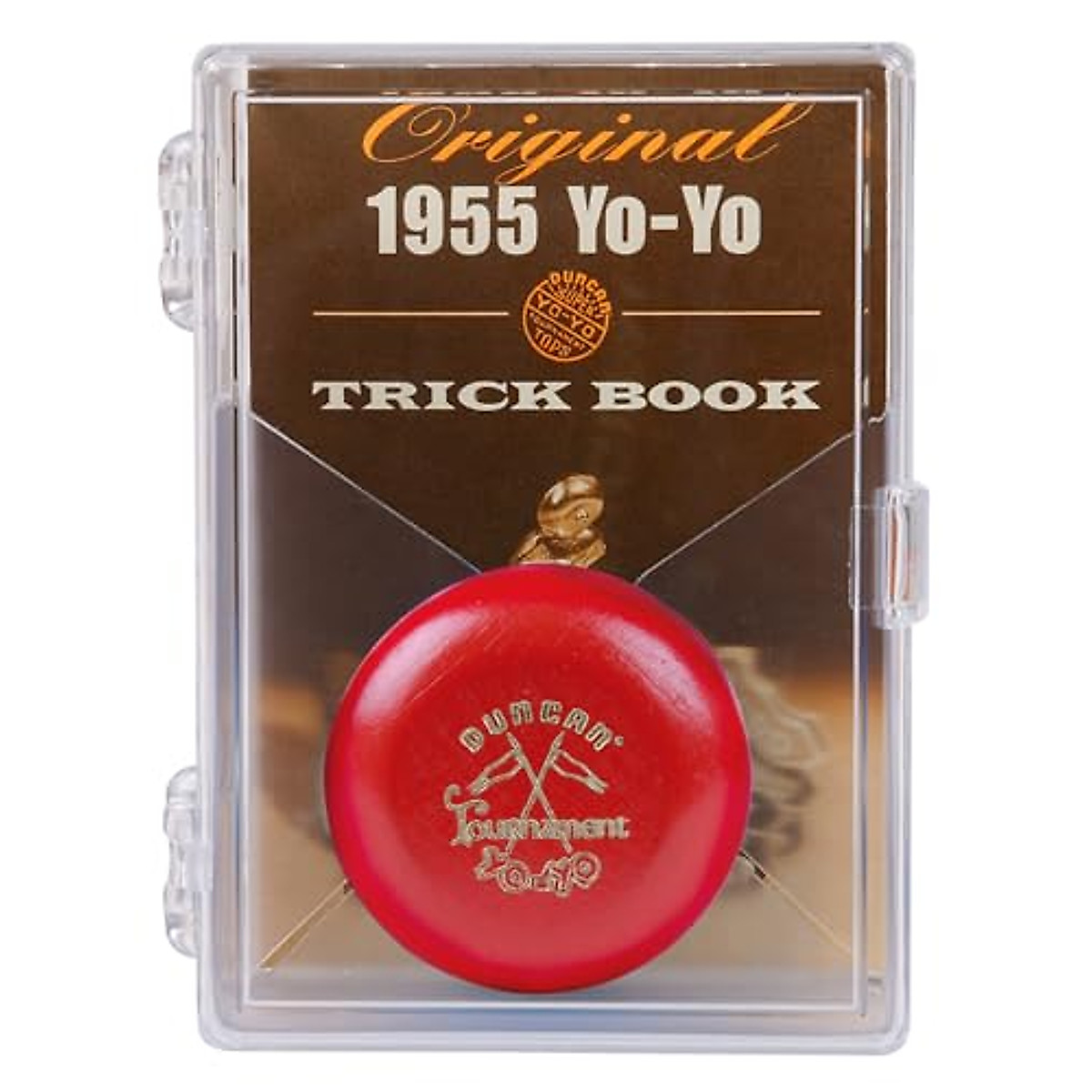 Duncan Toys Wooden Crossed Flags Tournament Yo-Yo, Varying Colors Medium