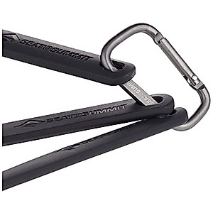 Sea to Summit Camp Cutlery Utensil Set, Charcoal Grey