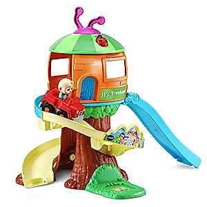 VTech CoCoMelon Go! Go! Smart Wheels Treehouse Track Set
