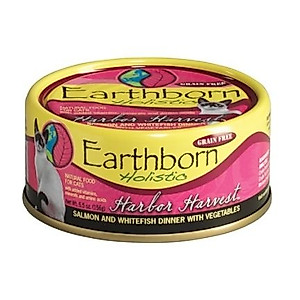 Earthborn Holistic Wet Cat Food Variety Pack - 3 Flavors (Catalina Catch, Harbor Harvest, and Monterey Medley) - 3 Ounces Each (12 Total Cans)