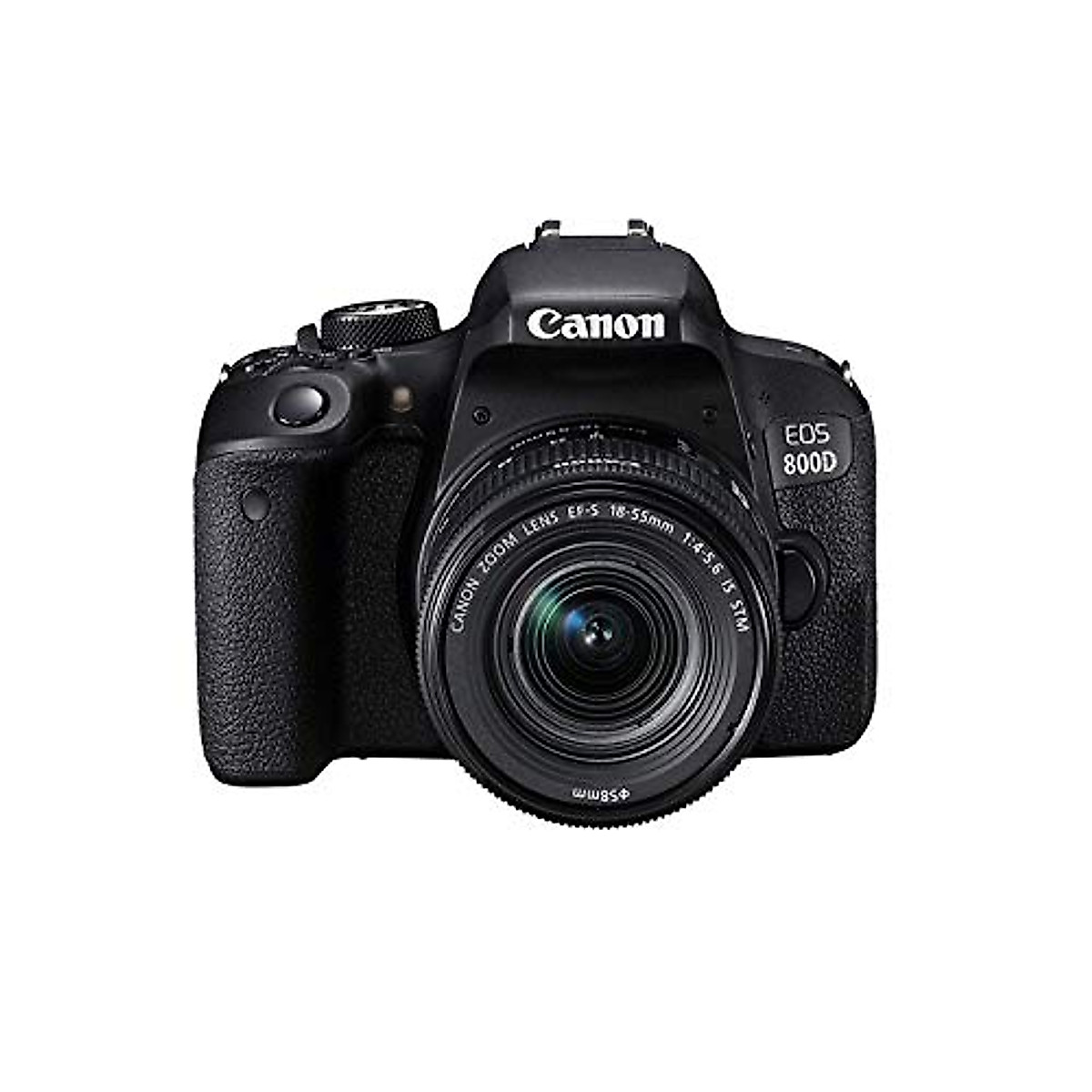 Canon EOS 800D Digital SLR with 18-55 is STM Lens Black (International Model No Warranty)