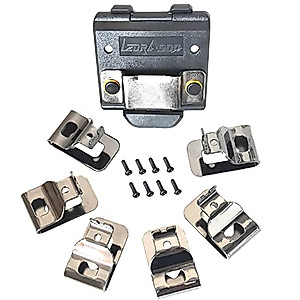 Drill Clip Hooks, Belt Clip, Belt Clip Hooks, Drill Holster for Belt, Drill Holder for Impact Driver, Tape Measuring Holder. (Pack 6, with 1 Drill Holster)