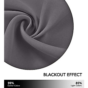 Double Double Double Pinch Pleated Semi Blackout Curtains for Room Darkening with Inserted Hooks. (Ivory 84 Inch Wide by 45 Inch Long- 2 Pannels Combined Size)