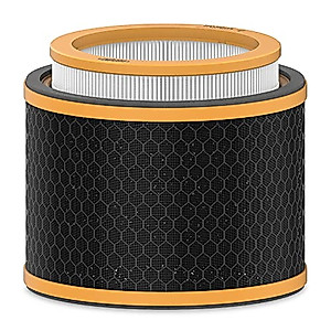TruSens Smart Wi-Fi Air Purifier with Smoke & Odor Filter Bundle | Medium | UV-C Light + HEPA Filtration | Filters Odors, Smoke Pollutants And VOCs | Compatible with Alexa