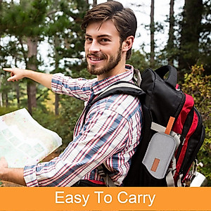 Anyagolgo Travel Utensils Set Stainless Steel Portable Utensils Set with Case Reusable 4pcs Steak Knife,Fork,Spoon,Coffee Spoon,Lunch Utensils with Case for Work Office School Picnic Camping (golden)