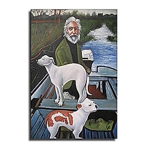 IFUNEW Dog From Goodfellas Canvas Art Poster and Wall Art Picture Print Modern Family bedroom Decor Posters 16x24inch(40x60cm)