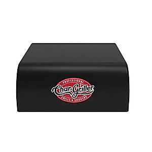 Char-Griller 8275 Portable Griddle Cover, Black