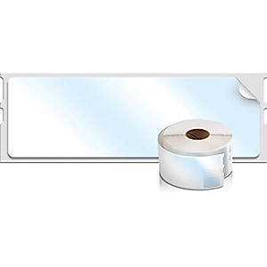 Dymo, DYM30254, Clear Address Labels, 130 / Roll, Clear