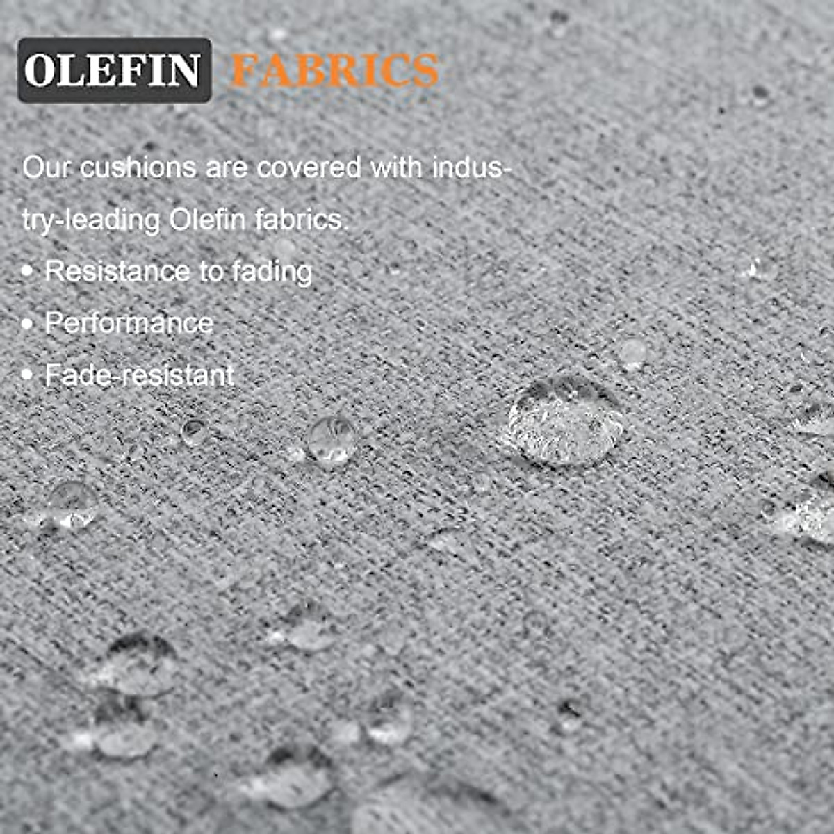 Outdoor Aluminum Furniture Set, 4 Pieces Patio Sectional Conversation Chat Sofa Modern Seating Set with Coffee Table