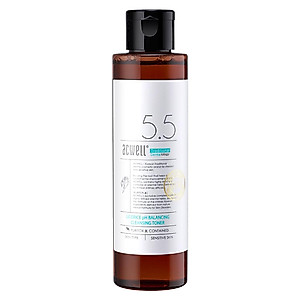 ACWELL Licorice pH Balancing Korean Toner for Cleansing 5.07 fl.oz. - Alcohol-Free PH5.5 Hydrating Facial Astringent - Skin Clarifying & Hydration Boosting Toner