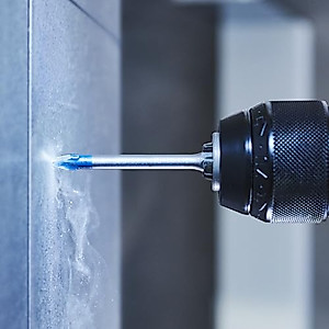 Bosch Professional 1x Expert HEX-9 HardCeramic Drill Bit (for Roof tiles, Tiles, Ø 8,00 mm, Accessories Rotary Impact Drill)