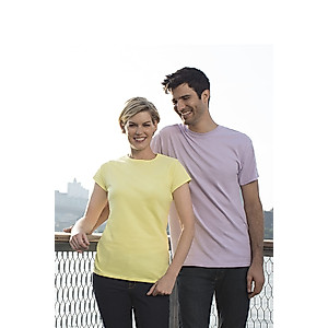 Gildan Men's G2000 Ultra Cotton Adult T-shirt, Safety Orange, Large