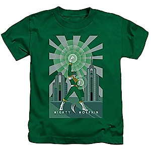 Power Rangers Green Ranger Deco Kids T-Shirt 4