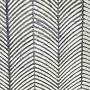 Foreside Home & Garden Rustic Set of 3 Whitewashed Pattern Galvanized Metal Decorative Storage Bins with Faux Leather Handles