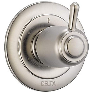 Delta Faucet 3-Setting Shower Handle Diverter Trim Kit, Stainless T11800-SS (Valve Not Included)