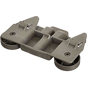 4 Dishwasher Wheels Lower Dish Rack Roller Wheel Replaces For Whirlpool WDF760SADB0 WDF760SADB1 WDF760SADB2 WDF760SADB3 WDF750SAYW0 WDF750SAYW1 WDF750SAYW2 WDF750SAYW3 WDF760SADT0 WDF760SADT1