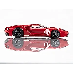 AFX/Racemasters Ford GT Heritage #16 Red AFX22067 HO Slot Racing Cars