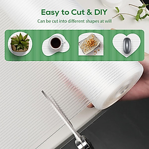 Anoak Shelf Liner Cabinet Liner, Non Adhesive Drawer Liner, Washable 12 Inch x 20 FT(240 Inch) Waterproof Durable Non-Slip Shelf Liner for Kitchen, Drawer , Refrigerator