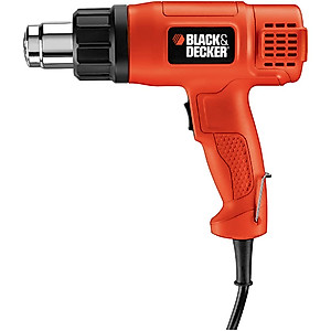 BLACK+DECKER Heat Gun, 1350 Watt, Dual Temperature Settings, Corded (HG1300)