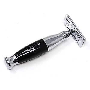 Edwin Jagger Chrome DE Safety Razor- Diffusion 36 Series (Black)