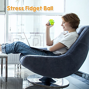 Pop Ball It Fidget Toys 4 Pack Stress Balls for Kids Adults Poppers Its 3D Squeeze Anti-Pressure Pop Balls Push Bubble Its Sensory Toys Squishy Fidget Ball Toddlers Small Toy Popper Stress Relief