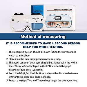 Hanchen PD Meter Digital Pupil Distance Meter PD Ruler Pupilometer with Memory Function CE Certificate
