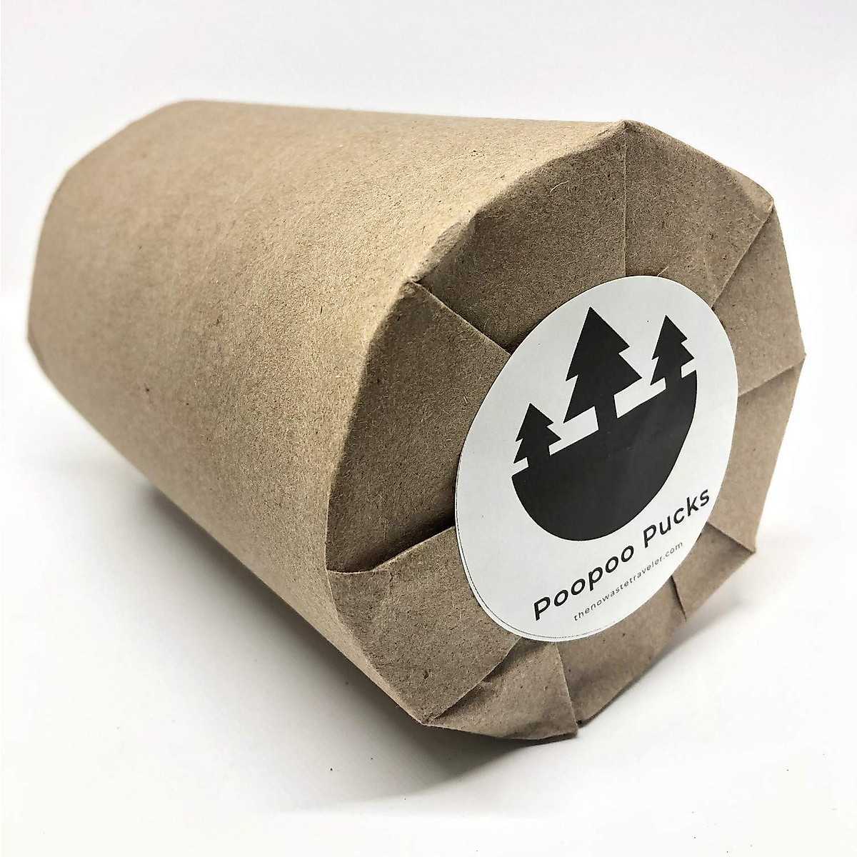 Poopoo Pucks Coconut Coir Disks for Composting Toilet Organic, Natural 7 to 8 disks 4-inch Diameter