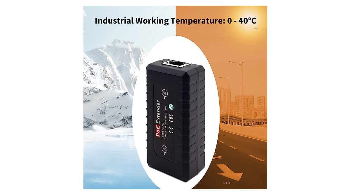 CENTROPOWER PoE Extender - Boost Your Network Signal