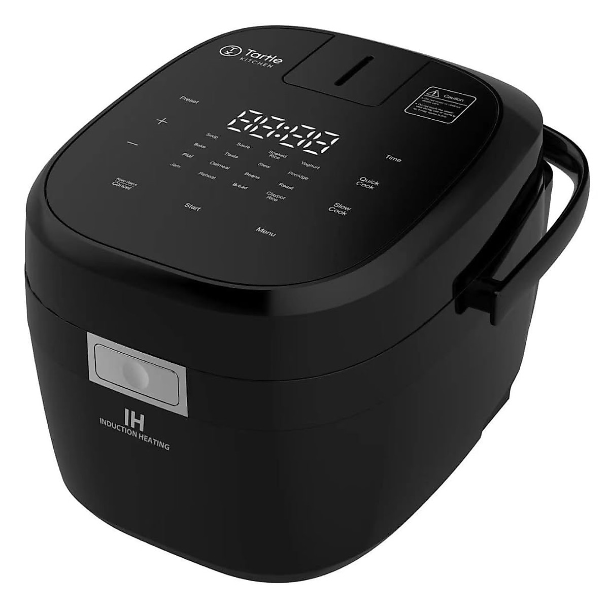 Tartle Kitchen IH103 Pressure Induction Heating Rice Cooker and Warmer, 6 cup - Japan style - IH Technology with Steamer (1.5L)