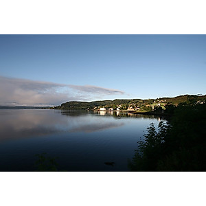 HELLE Knives - Steinbit - Fixed Blade - Fishing Knife - Birch Wood Handle - 12C27 Stainless Steel - Made in Norway