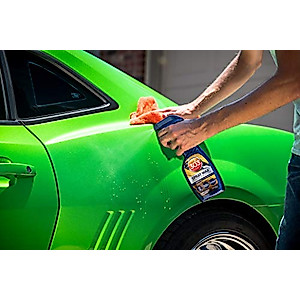 303 Spray Wax - Quick And Easy Spray On Wax - Lasts Up To 90 Days - Use On Wet Or Dry Surfaces - Natural And Synthetic Protection - Carnauba Wax Formulation, 16 fl. oz. (30217CSR) Packaging May Vary