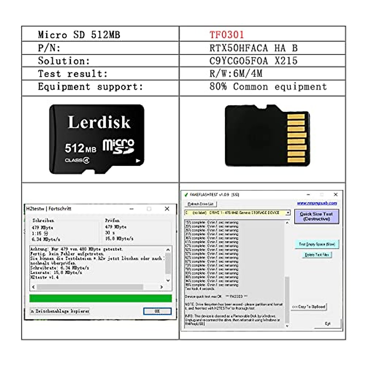 Lerdisk Factory Wholesale 3-Pack Micro SD Card 512MB Class 4 in Bulk Small Capacity 3-Year Warranty Produced by 3C Group Authorized Licencee Special for Small Files Storage or Company Use