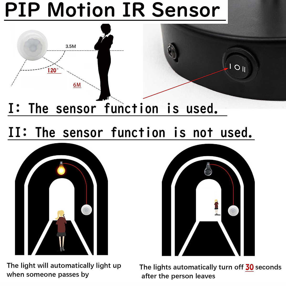SKIVTGLAMP Raw Wood Wall Sconce Rechargeable Battery Operated LED PIP Motion IR Sensor Wall Lamp, No Drilling Cordless Hand Crafted Wall Mounted for Rustic Home Decor Backdrop Landscape Starfish