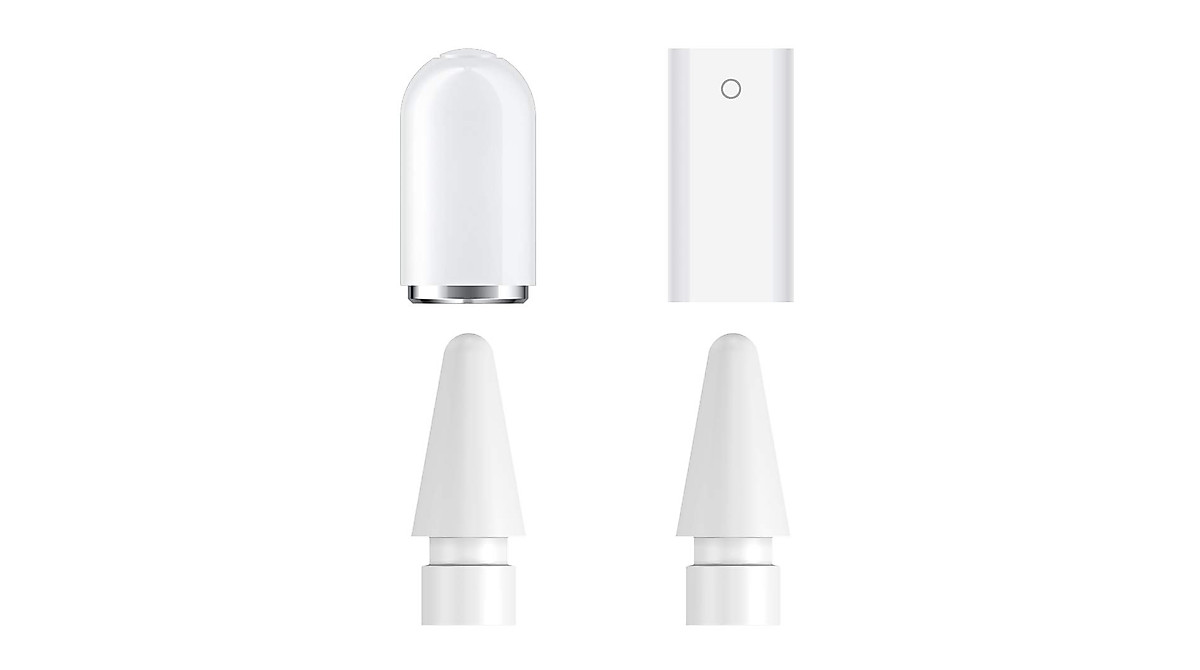 Apple Pencil 1st Gen Tips, Cap & Charger Adapter - APETOO