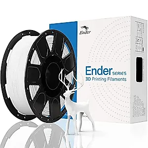 Official Creality 3D Printer Filament, Ender PLA Filament 1.75mm No-Tangling, Strong Bonding and Overhang Performance Dimensional Accuracy +/-0.02mm, 2.2lbs/Spool