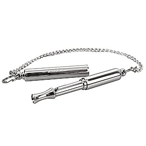 Acme Silent Dog Whistle Silver, adjustable