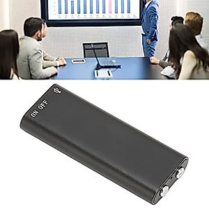 USB Rechargable Sound Recorder for Meetings Interviews,HD Noise Reduction Voice Activated Digital Voice Recorder,Easy to Use(32GB)
