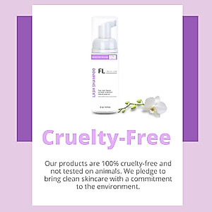 Eyelash Cleanser for Extensions Kit - Sensitive Lash Wash for Eyelash Extensions and Natural Lashes | Oil FREE Makeup & Mascara Remover Lash Cleaner Shampoo - Salon and Home Use (60 ml)