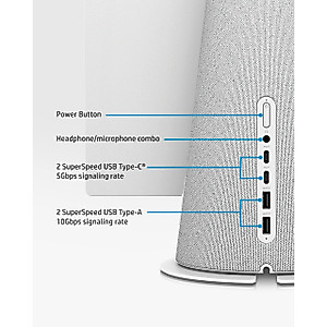 HP Chromebase 21.5" All-in-One Desktop, Intel Pentium Gold 6405U Processor, 4 GB RAM, 64 GB Storage, Rotating Full HD IPS Touchscreen, Chrome OS, Bluetooth Keyboard and Mouse Combo (22-aa0012, 2021)
