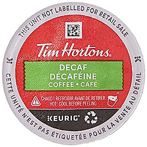Tim Hortons Single-serve Decaf 80 K-Cup Pods, 840g/29.6oz {Imported from Canada}