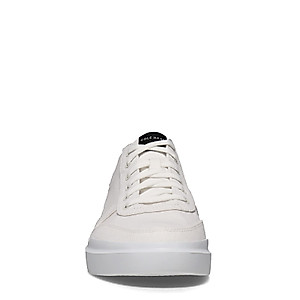 Cole Haan mens Grandpro Rally Canvas Court Sneaker, Optic White Canvas, 10 US