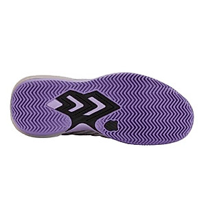 K-Swiss Women's Ultrashot 3 HB Tennis Shoe, Raindrops/Paisley Purple/Moonless Night, 10 M