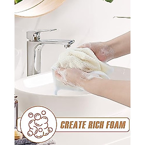 Exfoliating Washcloth for Body and face, 7 Pack Facial Exfoliate Two Sides Body Scrub for Bath, Remove Dead Skin Wipe Wash Cloth Towel for Women and Man