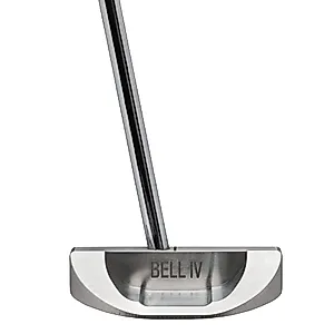 Bell IV Upright Lie Full-Mallet 390 Golf Putter (79 Degree Lie) + Winn 15" Counter-Balance Grip (Right, 35)